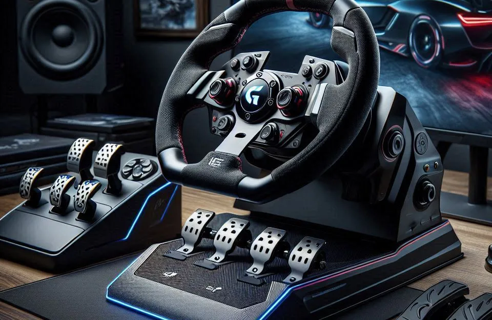 Volante Logitech G923 com TRUEFORCE e Pedais Responsivos