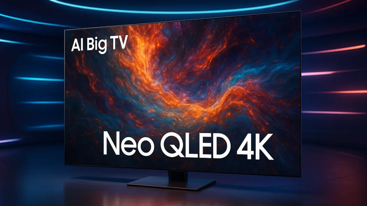 Samsung AI Big TV 75" Neo QLED 4K: Inteligência e Imersão Real
