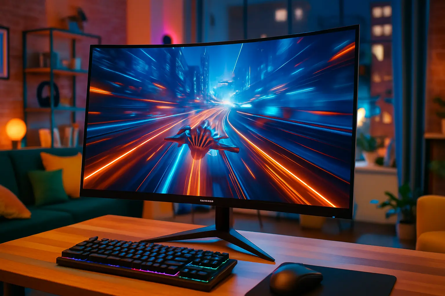 Monitor Gamer Mancer Valak VX3: Curvatura e Fluidez em Alta Performance