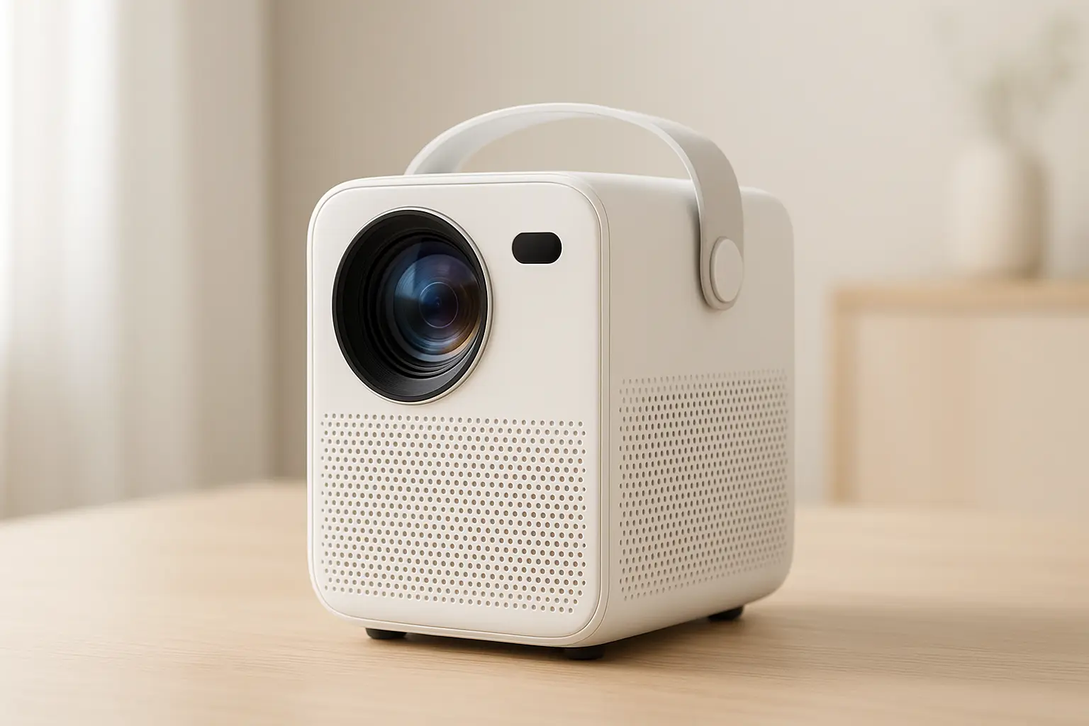 HY320 Projetor 1080P Suporte 4K: Compacto, Inteligente e Poderoso