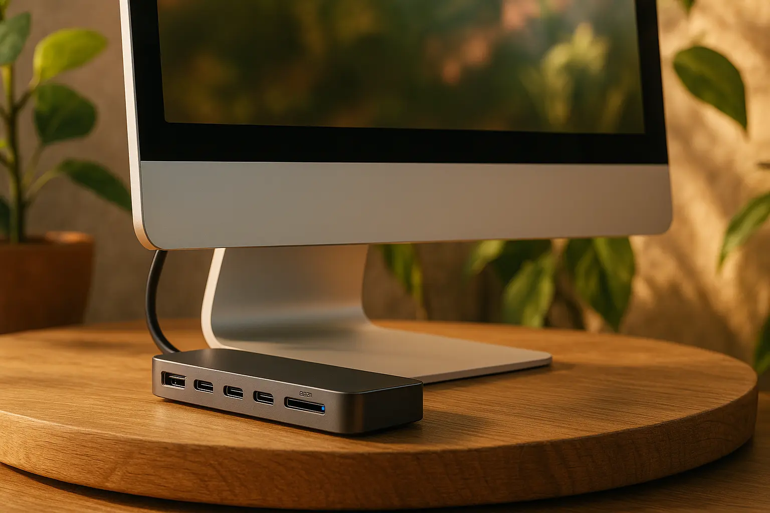 Hub USB C para iMac 24: Expansão com SSD e Alta Velocidade