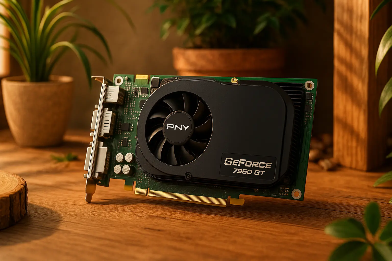 PNY GeForce 7950 GT: Potência Clássica para Gamers Nostálgicos