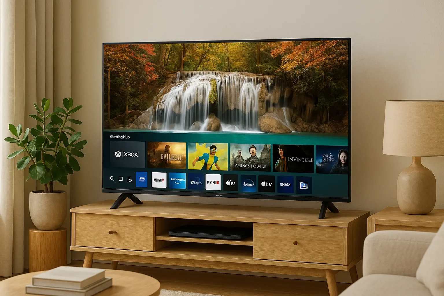 Samsung Smart TV 43" UHD 4K 43DU7700: Imagem Incrível e Gaming Hub