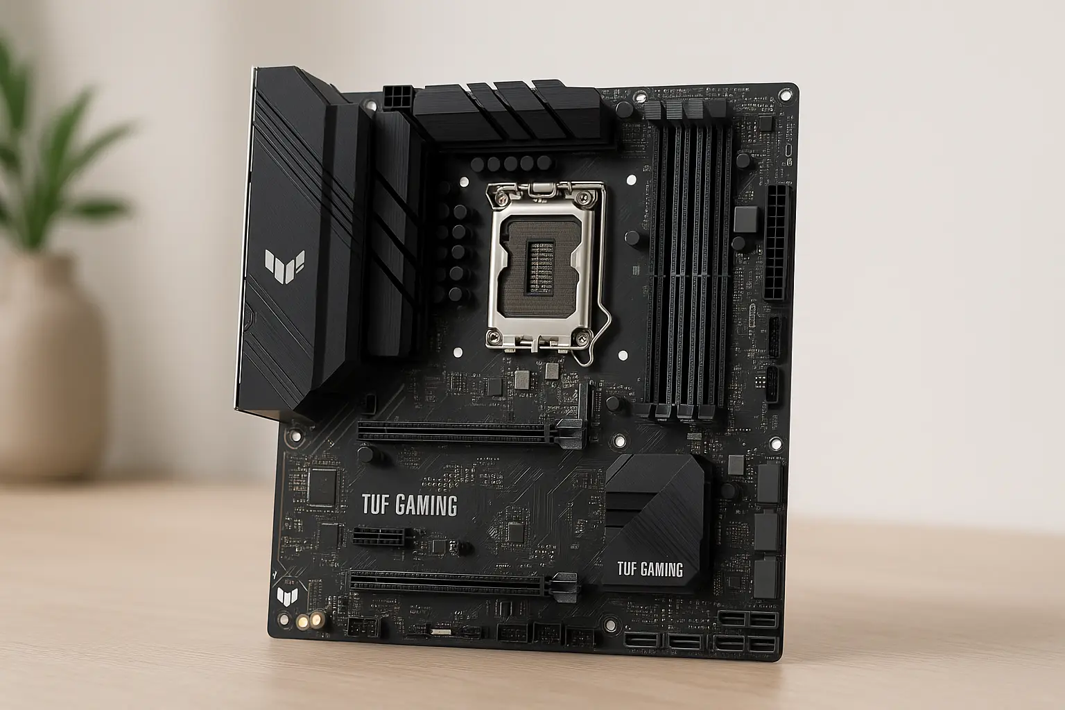 Placa Mãe Asus TUF GAMING B760M-PLUS II com DDR5 e M.2