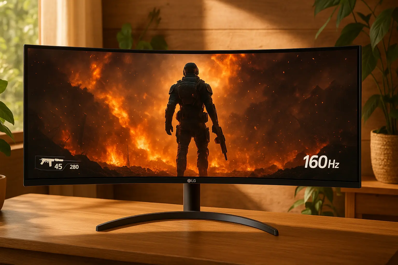 Monitor gamer LG 34 LED Ultrawide Curvo 160 Hz bom e barato que valem a ...