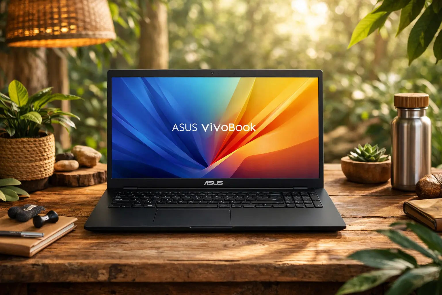 3 Notebooks ASUS VIVOBOOK GO 15 resistentes à água para aventuras